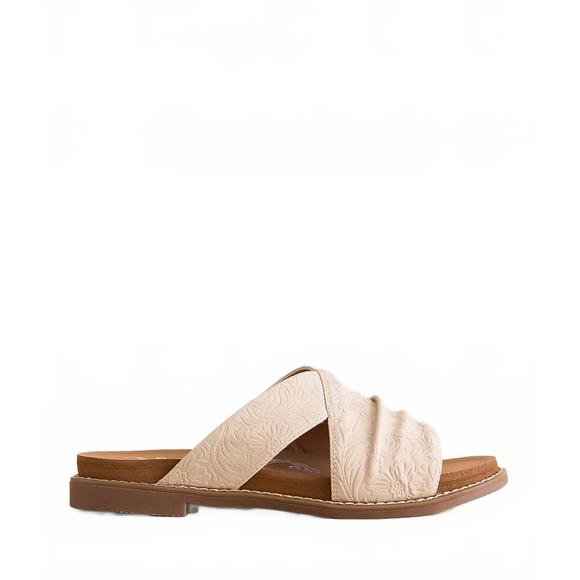 Very G | Shoes | New Very G Womens Jolene Tooled Sandals In Cream ...